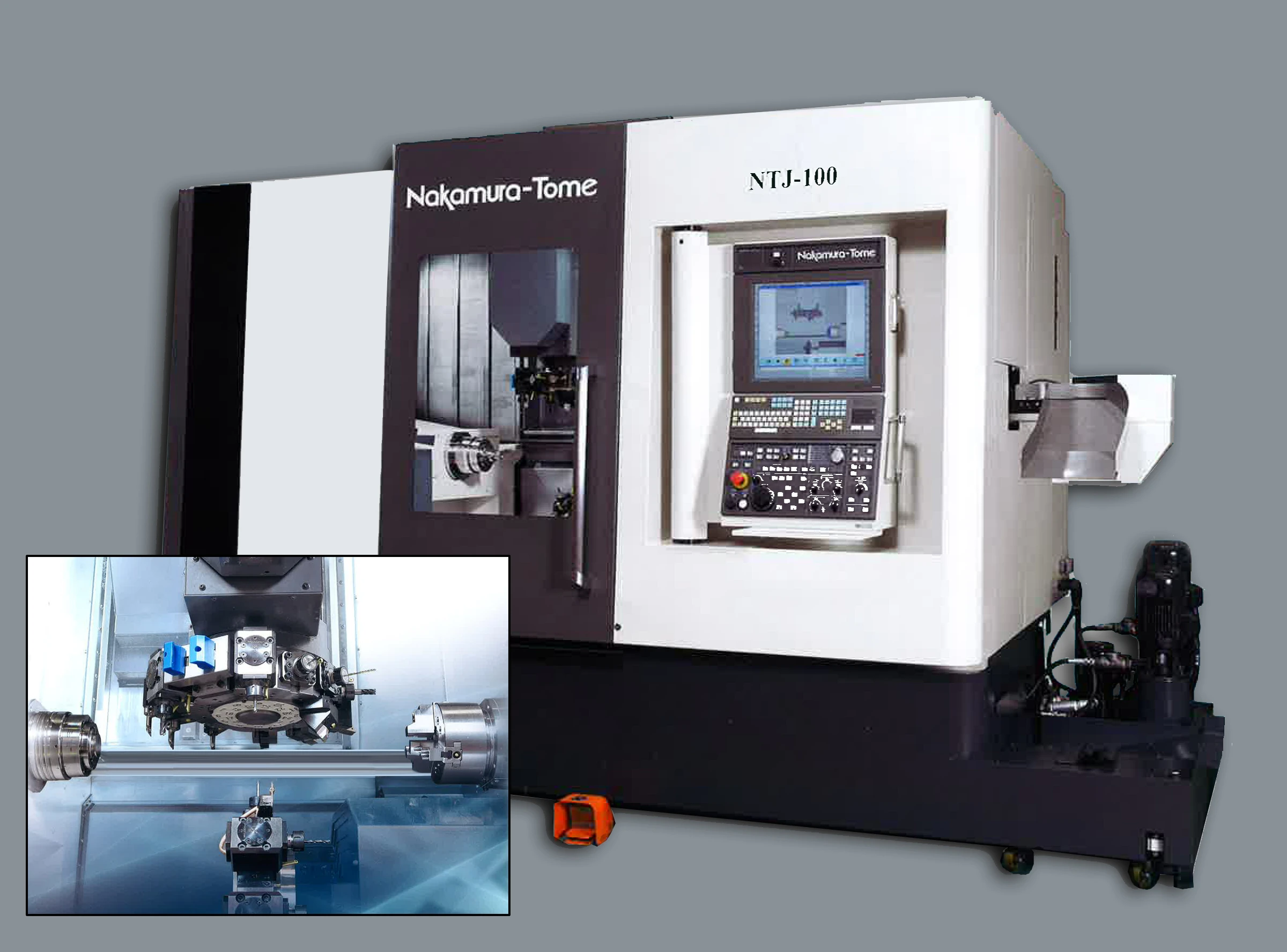 Nakamura-Tome NTJ-100 Multitasking Turn/Mill Center - EV Design & Manufacturing