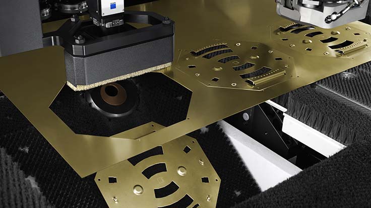 TruMatic 6000 combination fiber laser cutter, punch - EV Design ...