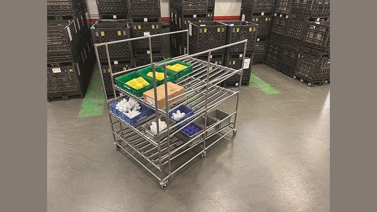 Creform’s wide flow rack for lineside flexibility, efficiency - EV ...