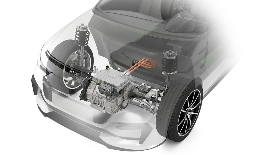 Schaeffler's 4in1 electric axle - EV Design & Manufacturing