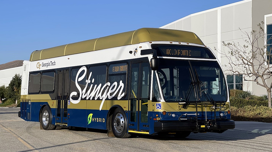ENC E-Z Rider II hybrid-electric bus delivered to Georgia Tech - EV ...